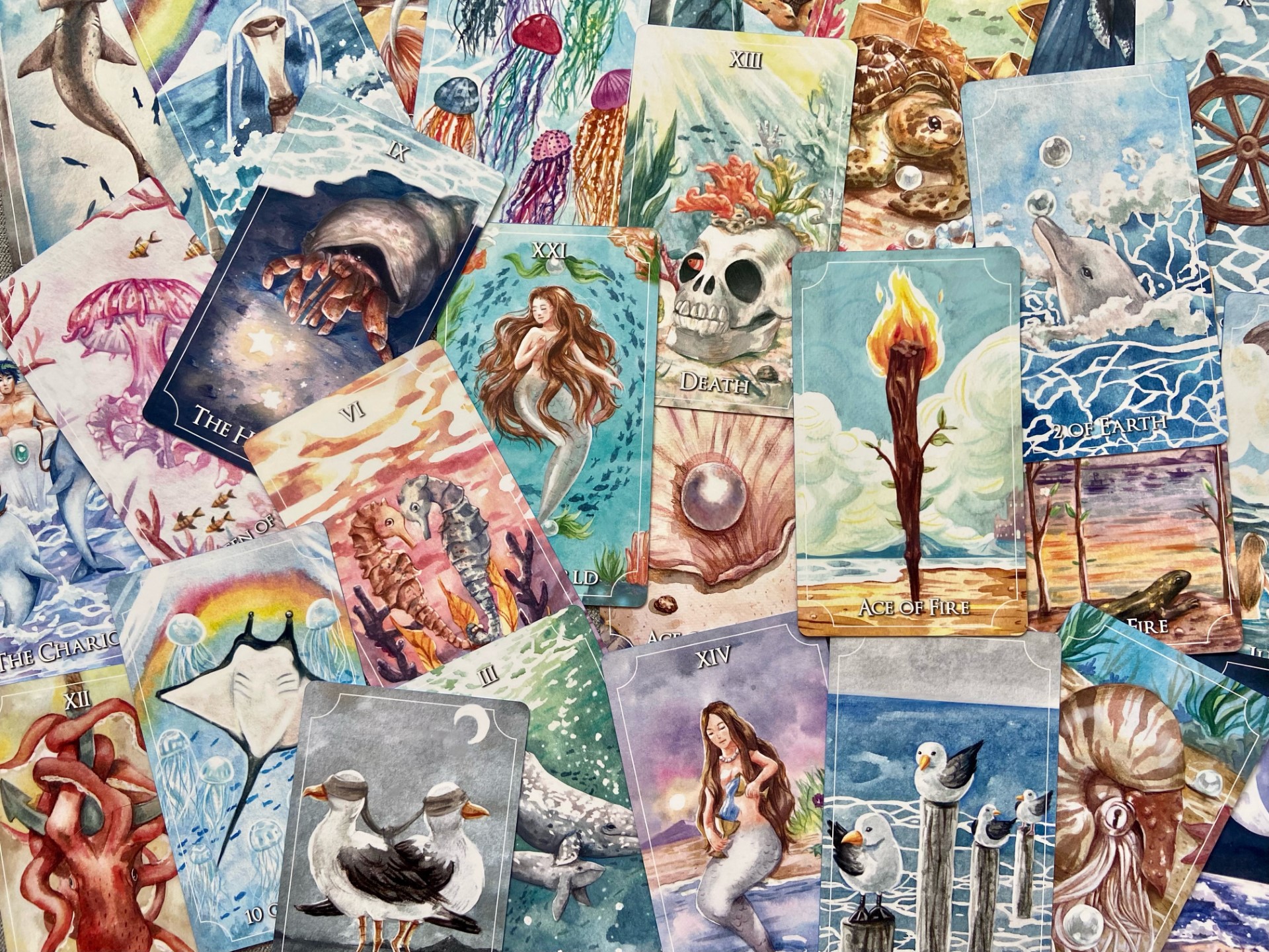 Deck Review: The Healing Waves Tarot - Tarot Cake