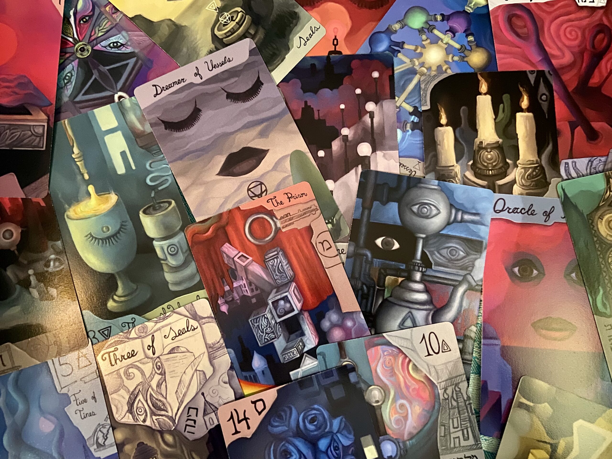 Deck Review: The Lacuna Tarot - Tarot Cake