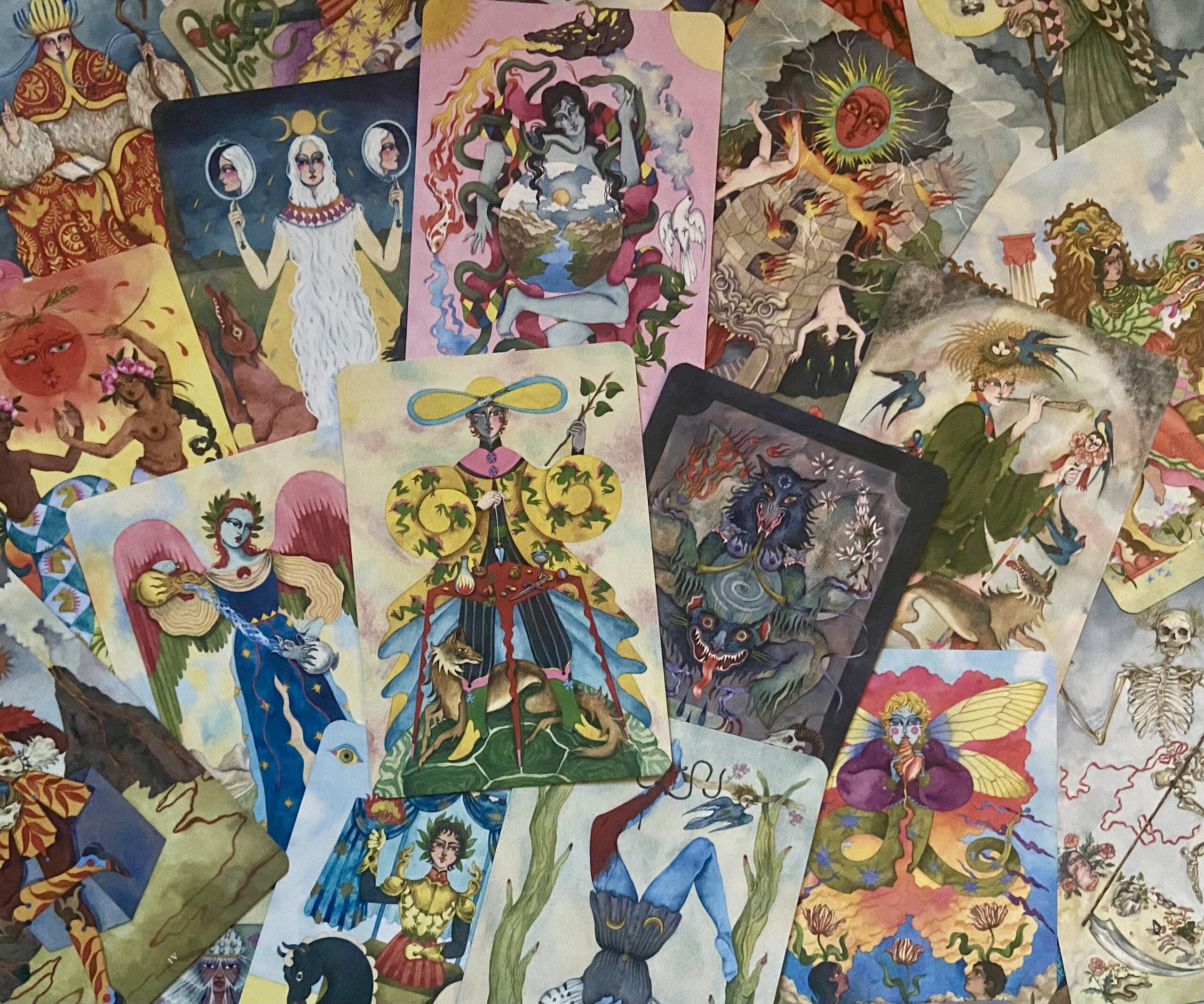 Deck Review: Camena Tarot - Tarot Cake